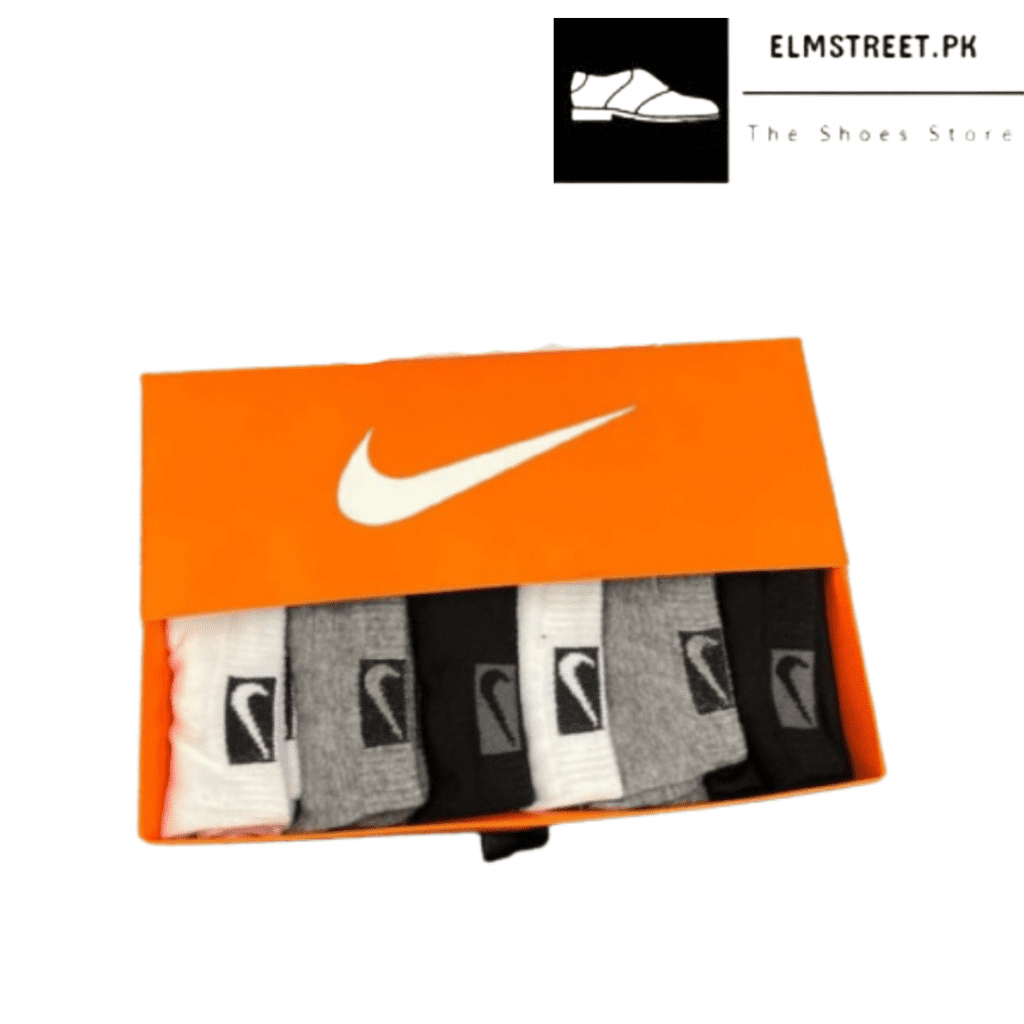 Nike Socks Pack of 6 - Premium Quality Socks - elmstreet.pk